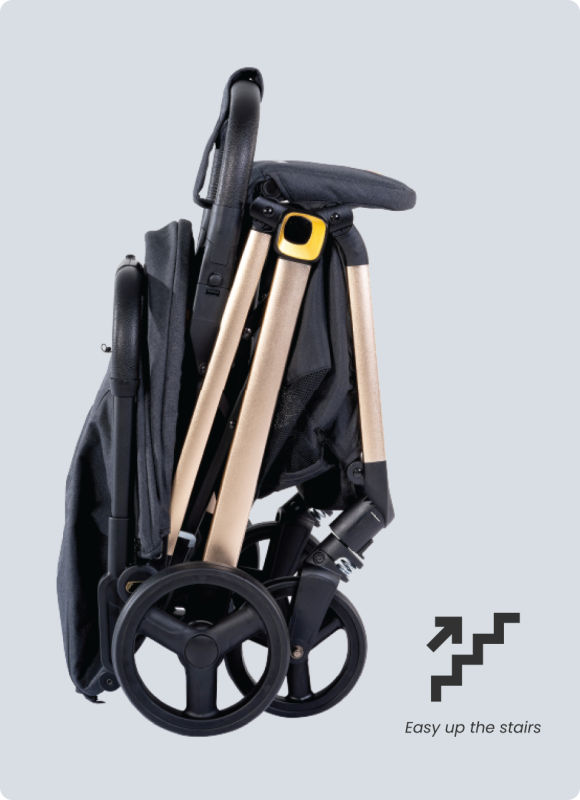 FoldMate - Auto-Fold Baby Stroller | MOVON