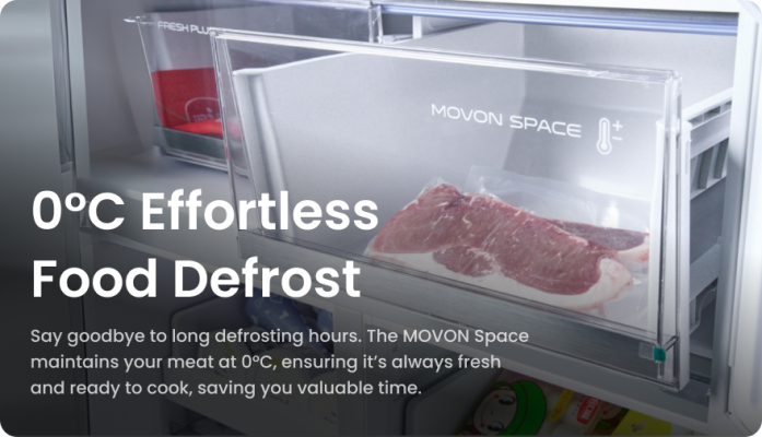 Smart Refrigerator MY with Breast Milk Storage | MOVON Space MY