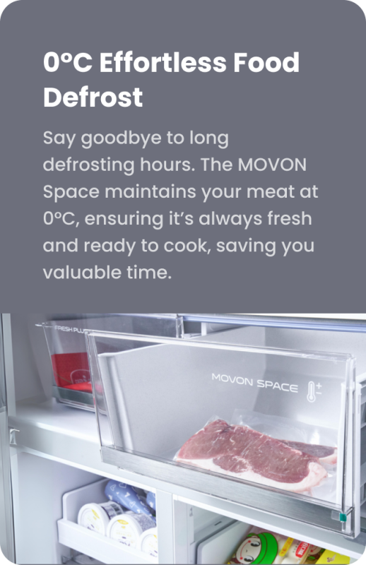 Smart Refrigerator MY with Breast Milk Storage | MOVON Space MY